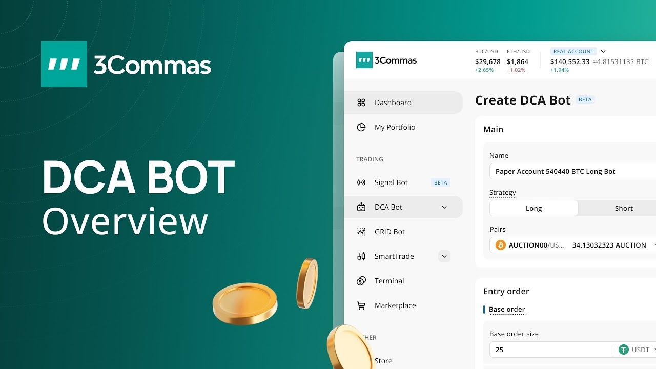 DCA Bot: Automate Your DCA Trading Strategy | 3Commas